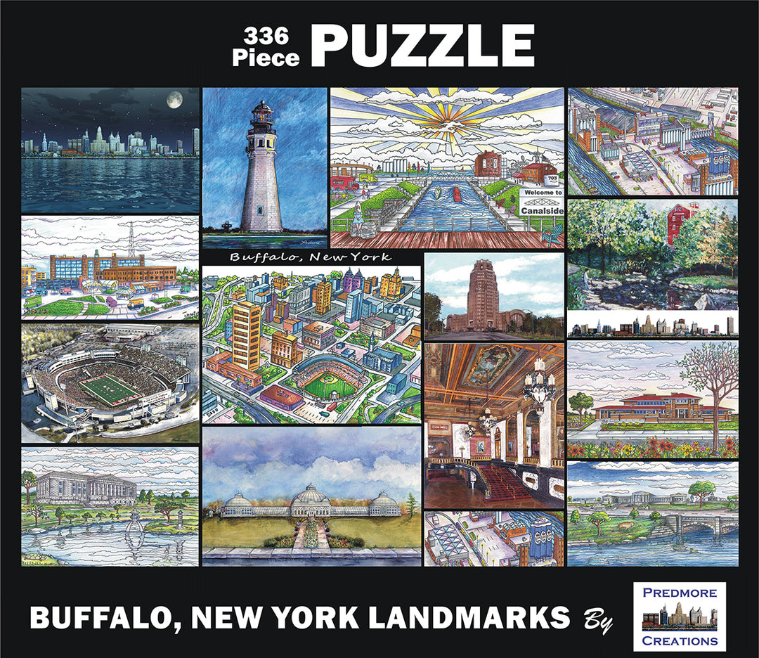 Buffalo Themed Puzzles